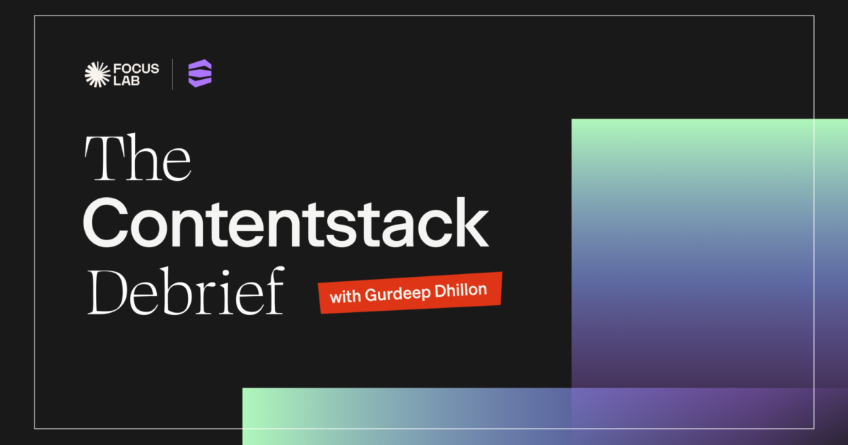 Contentstack Rebrand | Focus Lab®