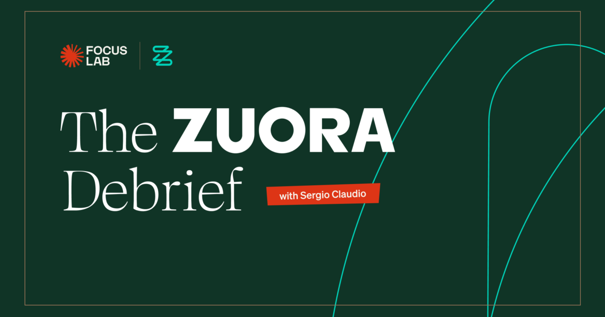 Zuora Rebrand | Focus Lab®